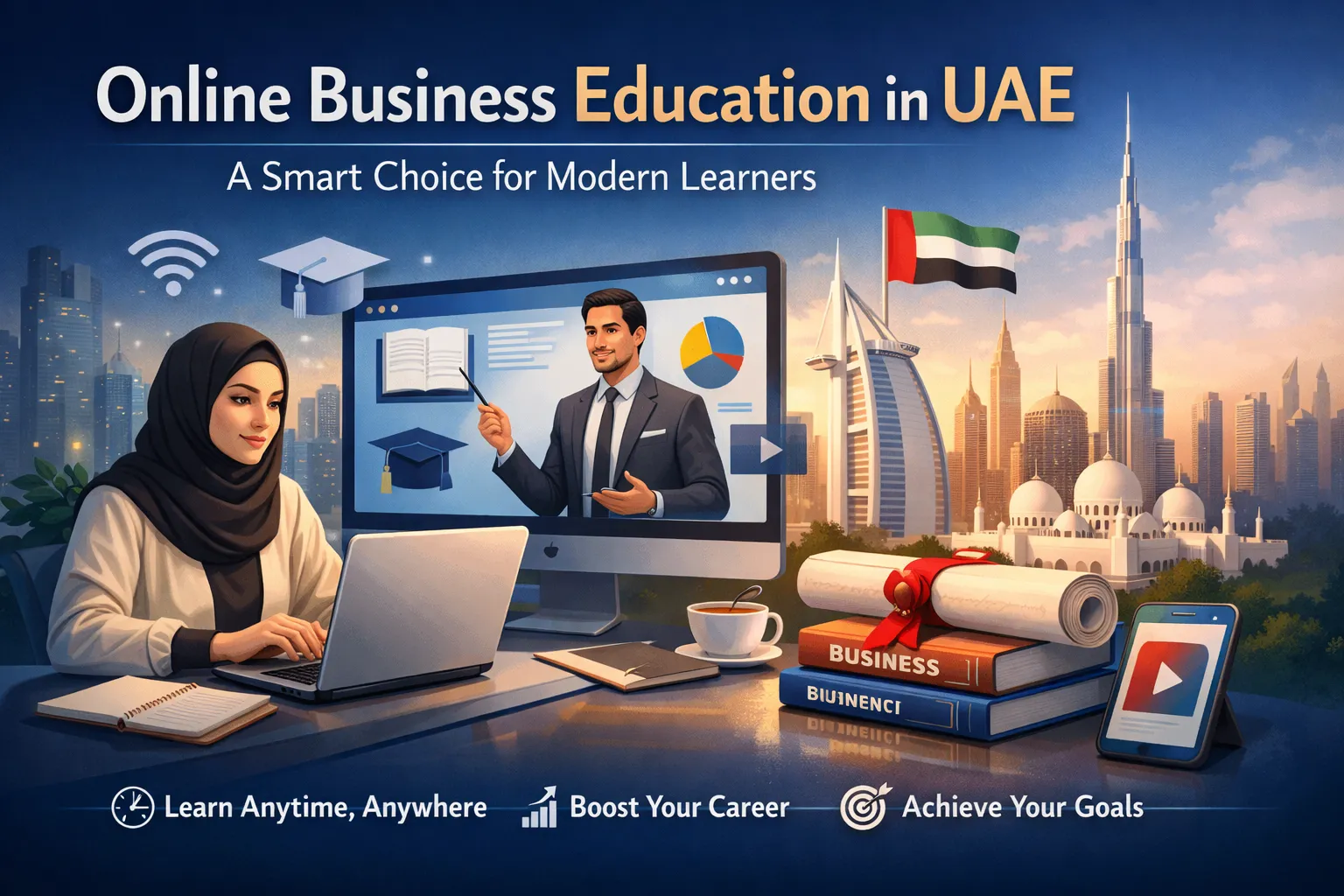Online Business Degrees in UAE: BBA MBA & DBA Guide 2026